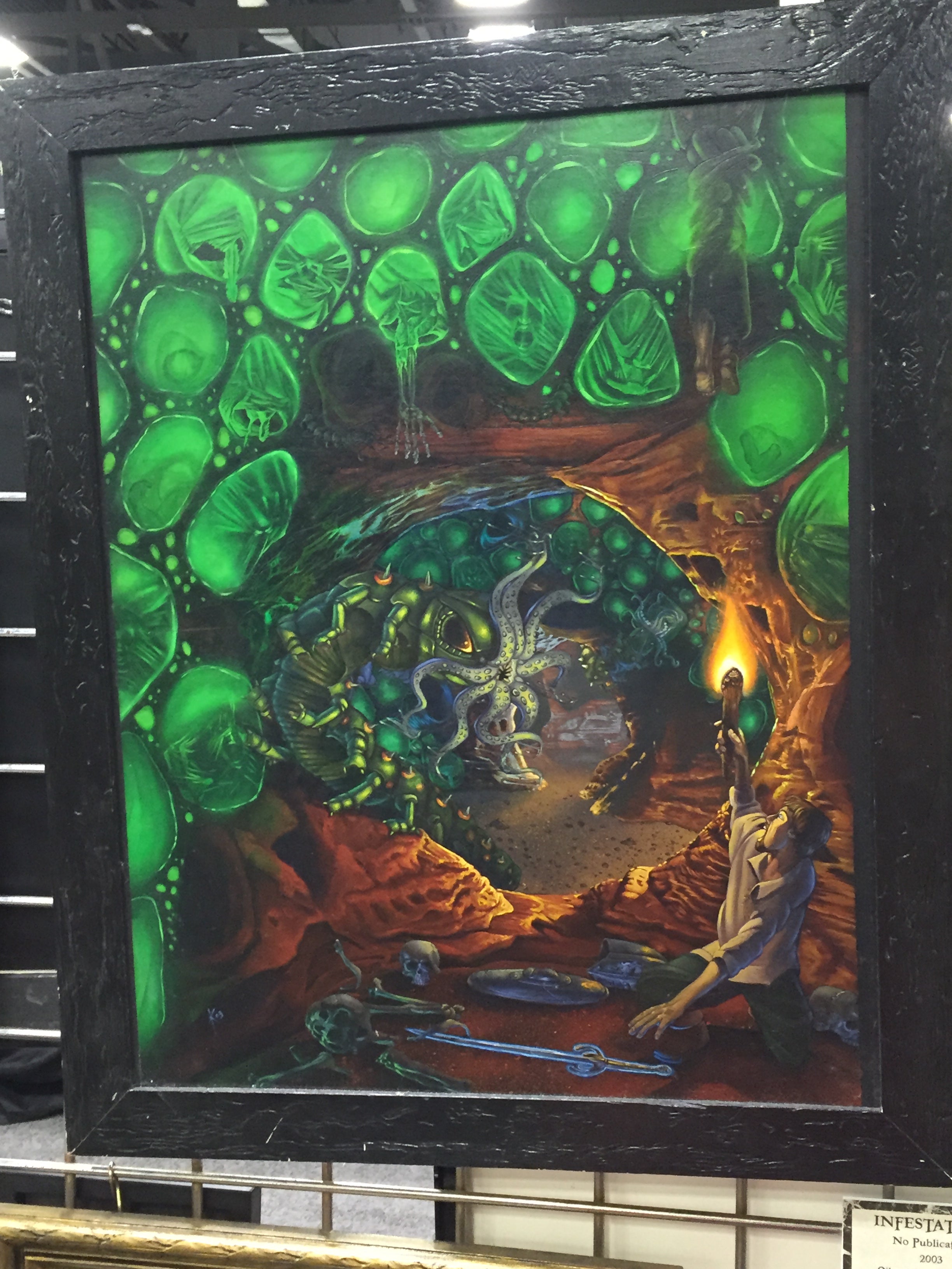 Infestation Painting – My Little Demon